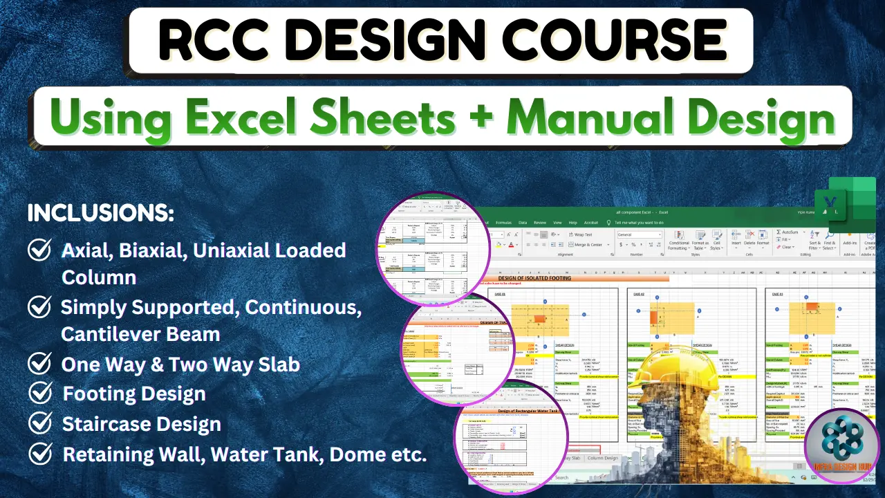 RCC Design Course - Using Excel & Manual Calculations